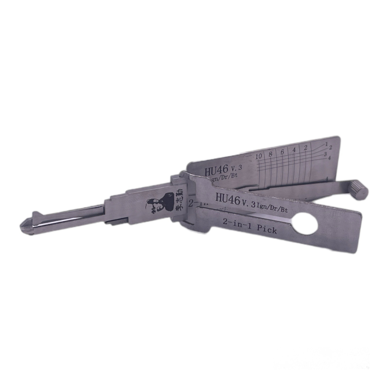 ORIGINAL LISHI HU46 2 IN 1 PICK & DECODER (IGN-DR-BT) | Immokeys